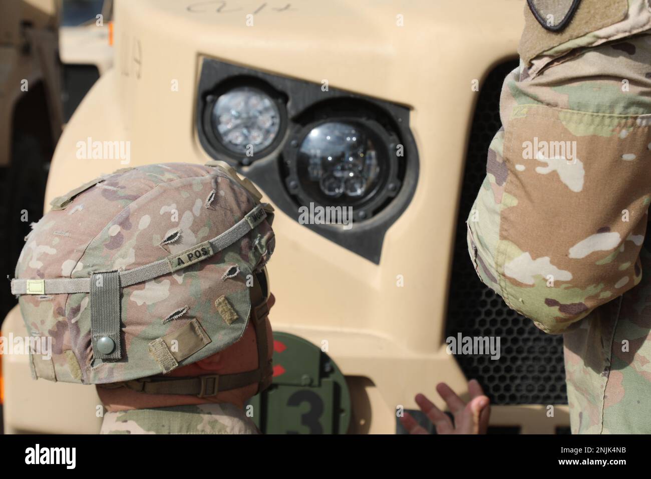 U.S. Army soldiers assigned to the 3rd Armored Brigade Combat Team ...