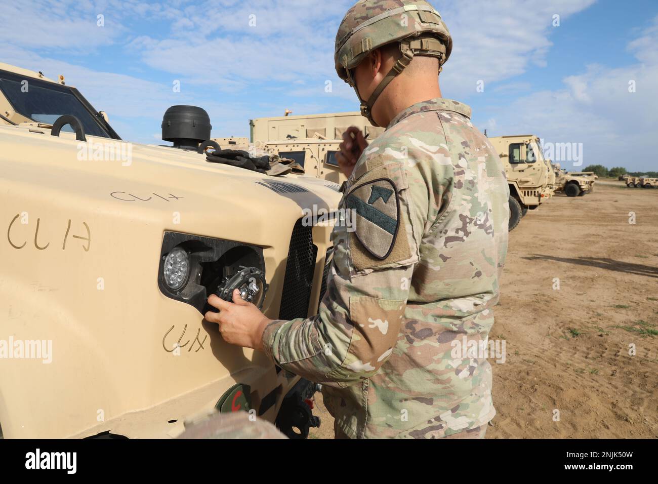U.S. Army soldier, assigned to the 3rd Armored Brigade Combat Team ...