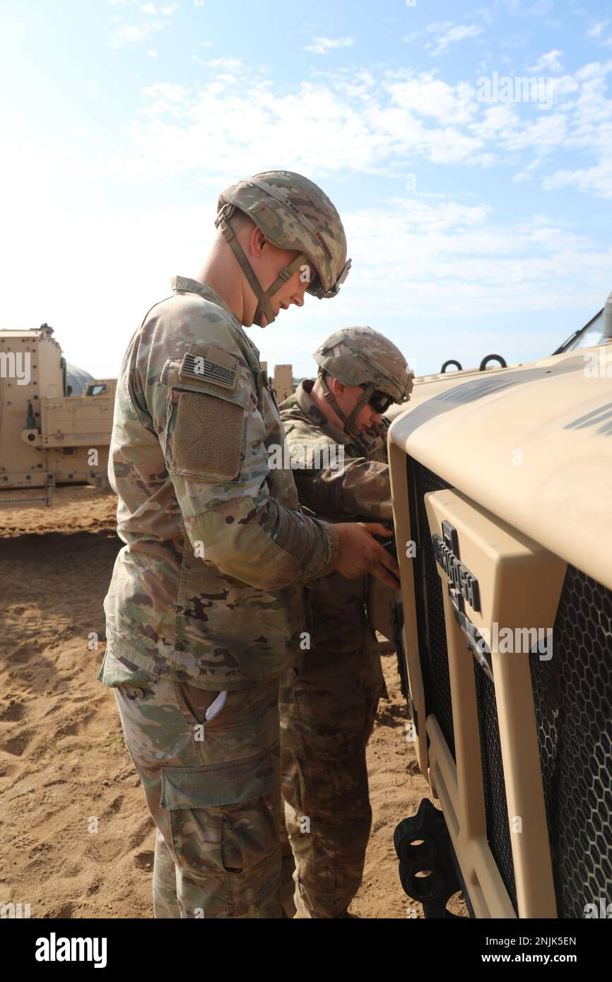 U.S. Army soldier, assigned to the 3rd Armored Brigade Combat Team ...