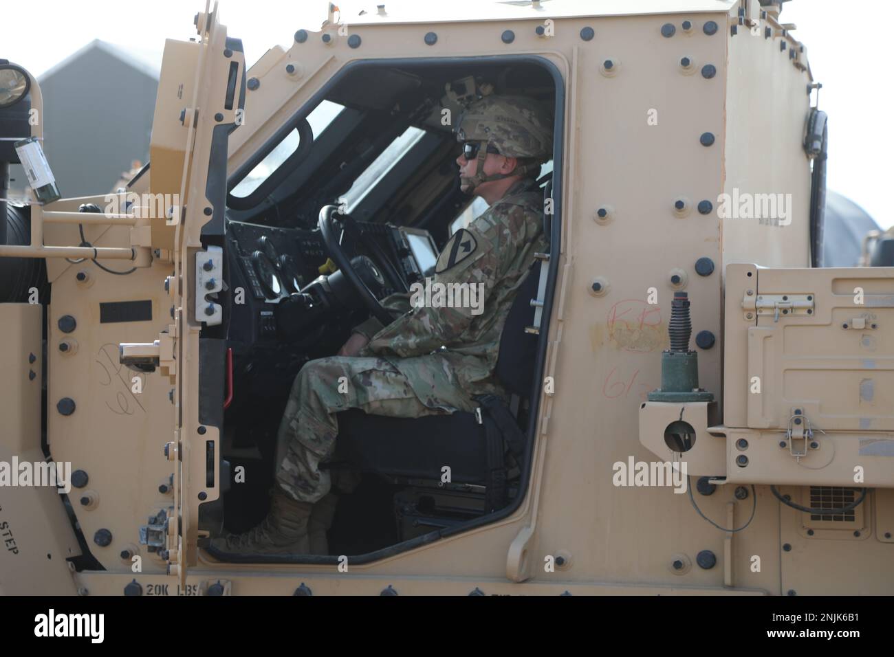 U.S. Army soldier, assigned to the 3rd Armored Brigade Combat Team ...