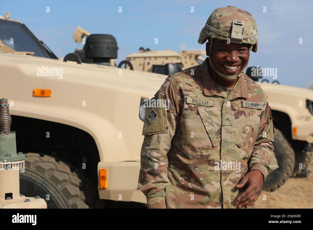 U.S. Army soldier, assigned to the 3rd Armored Brigade Combat Team ...