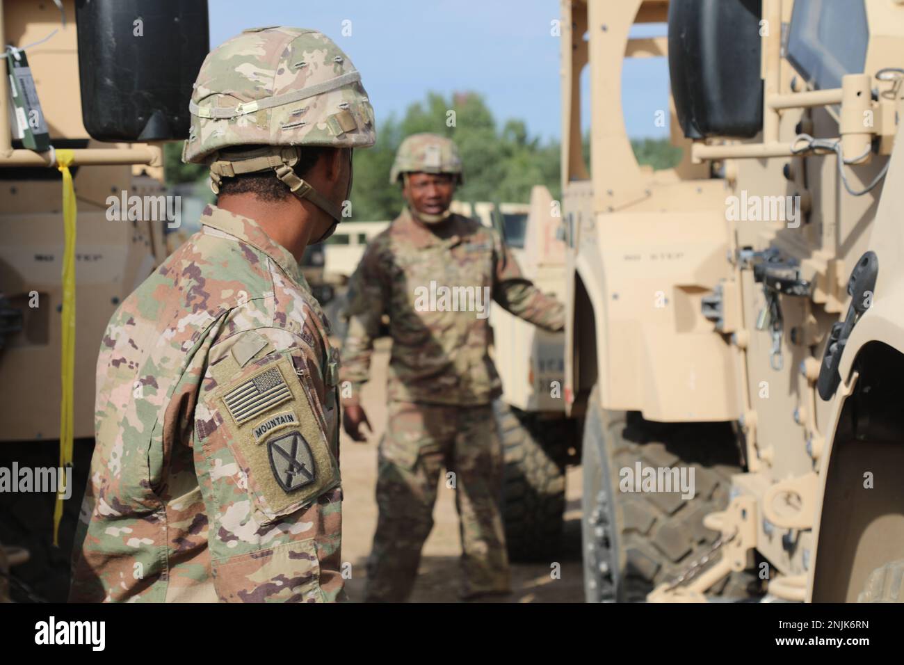U.S. Army soldiers, assigned to the 3rd Armored Brigade Combat Team ...