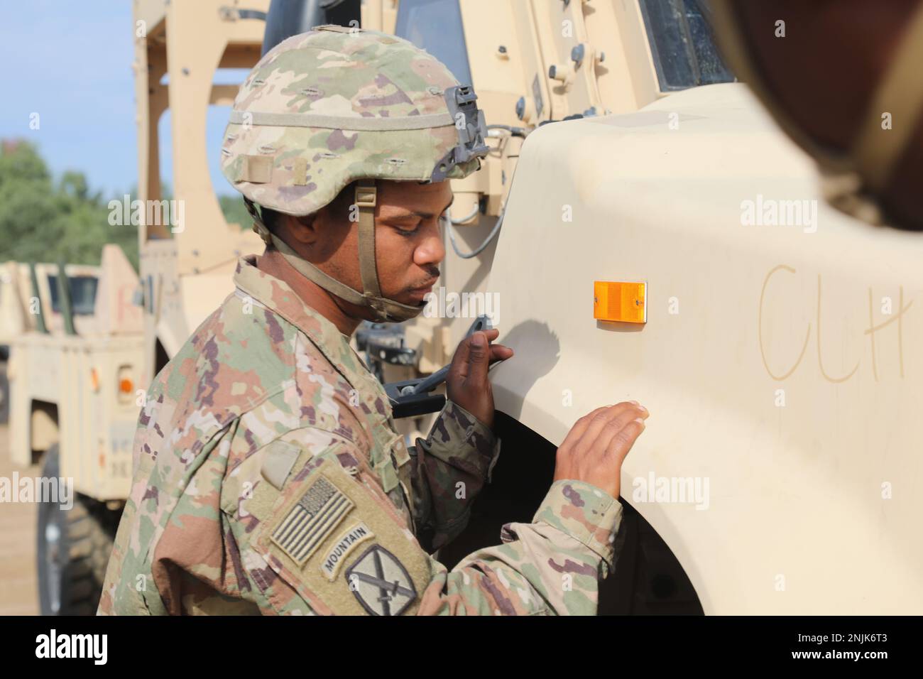 U.S. Army soldier, assigned to the 3rd Armored Brigade Combat Team ...