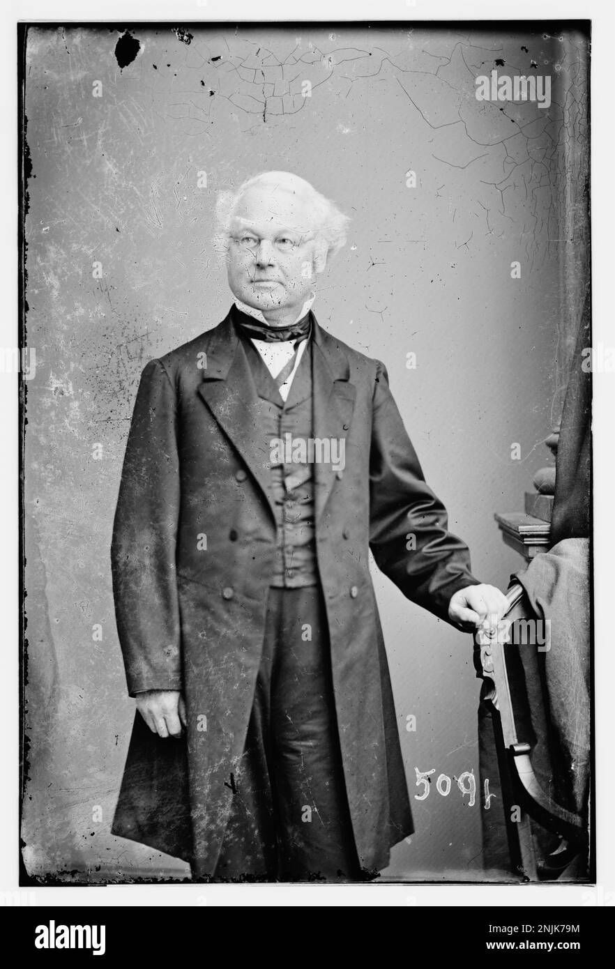 Portrait of Reverend Forbes, a 19th-century religious leader known for ...