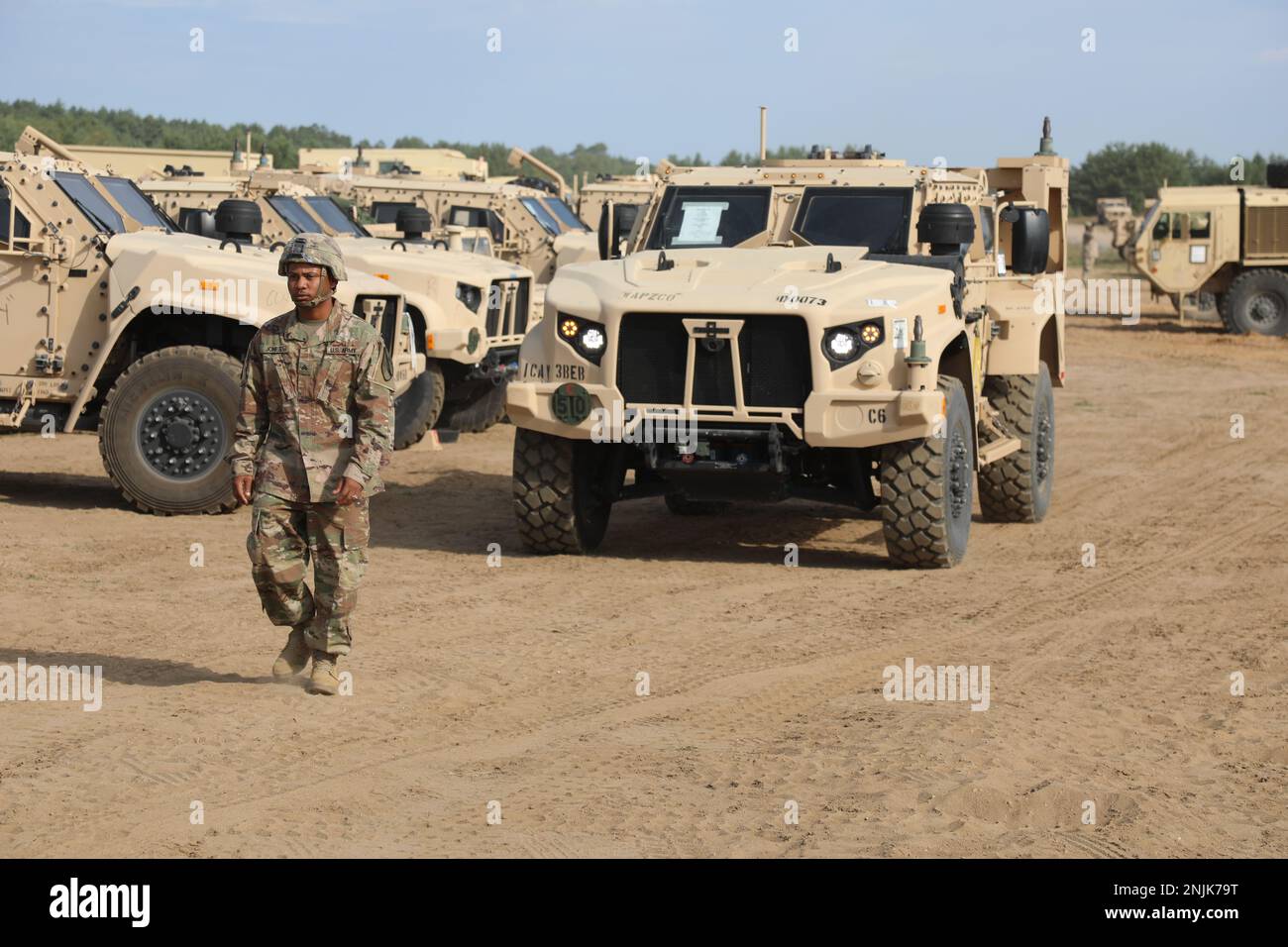 U.S. Army soldier, assigned to the 3rd Armored Brigade Combat Team ...