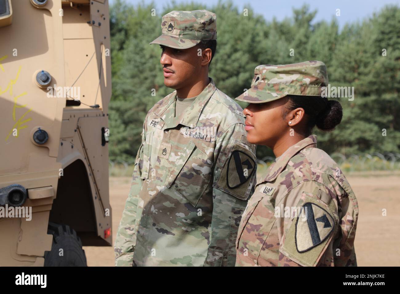 U.S. Army soldiers, assigned to the 3rd Armored Brigade Combat Team ...