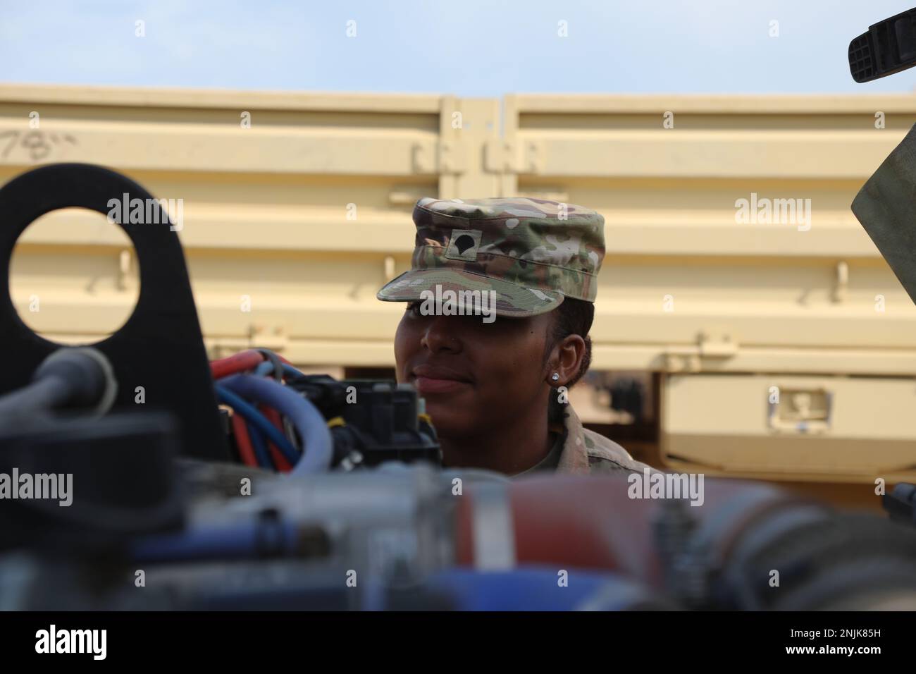U.S. Army soldier, assigned to the 3rd Armored Brigade Combat Team ...