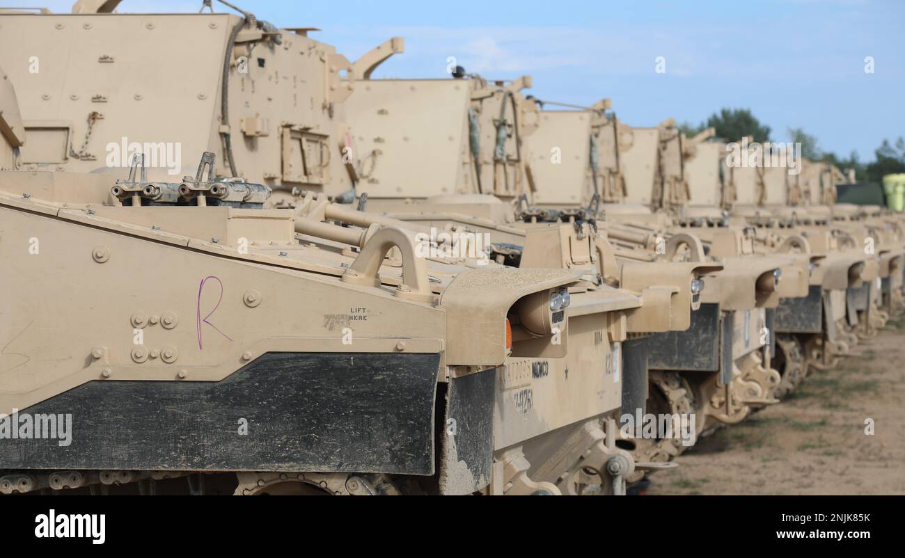 3rd Armored Brigade Combat team, 1st Cavalry Division, ready their ...