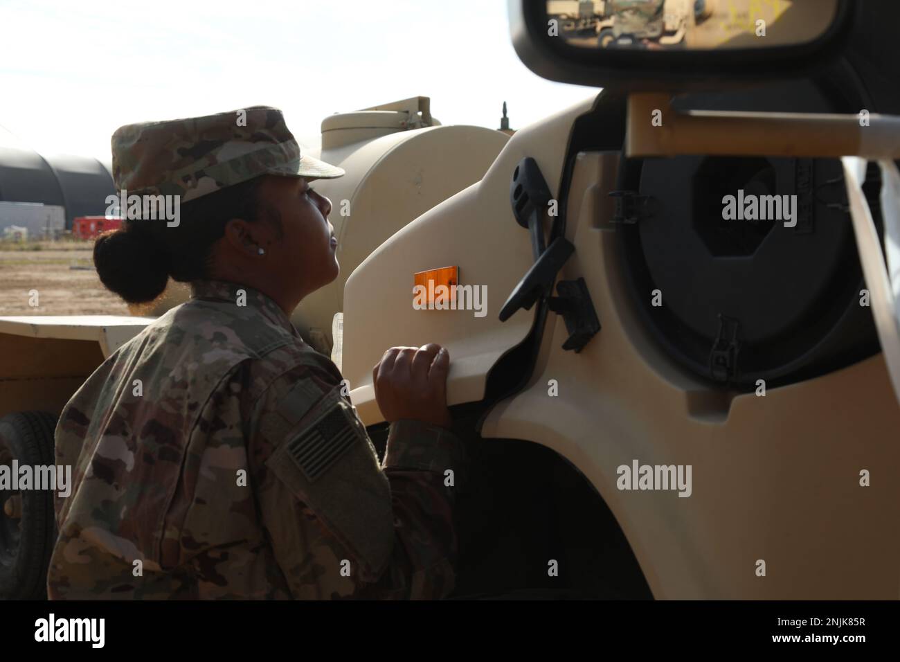 U.S. Army soldier, assigned to the 3rd Armored Brigade Combat Team ...