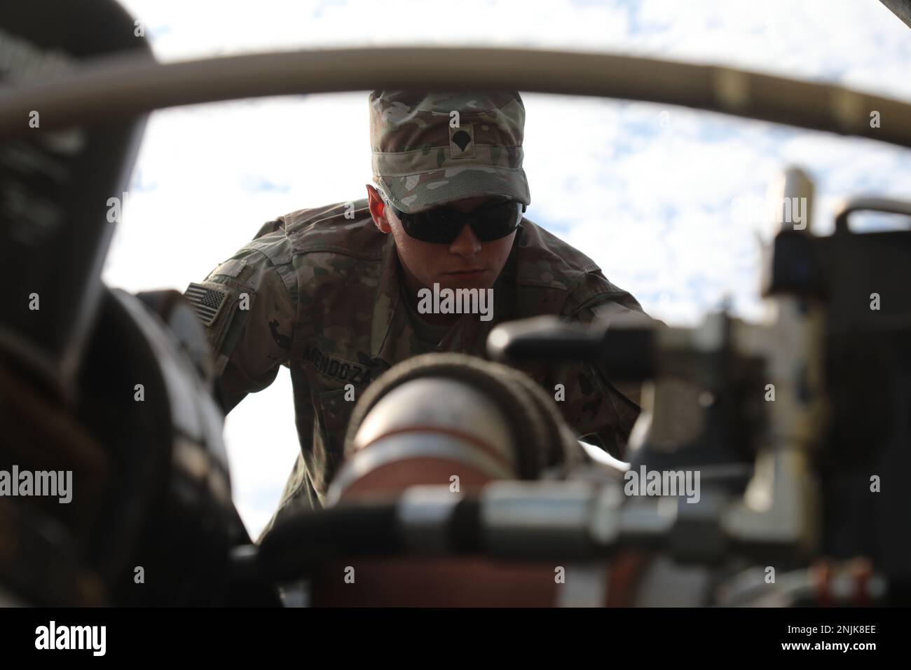 U.S. Army soldier, assigned to the 3rd Armored Brigade Combat Team, 1st ...