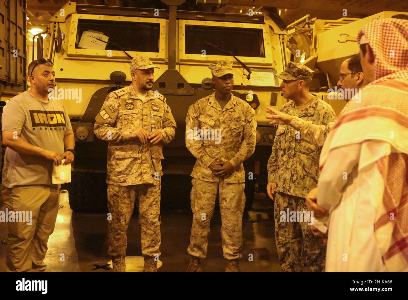 U.S. Marine Corps Sgt. Jericho Logan, a logistics embarkation ...