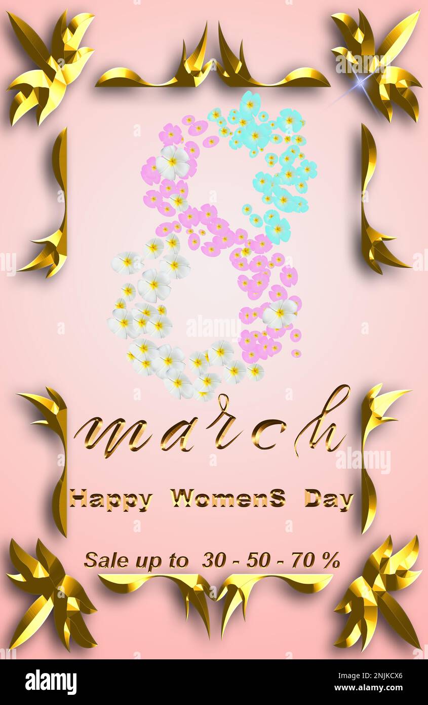 8th march poster hi-res stock photography and images - Alamy