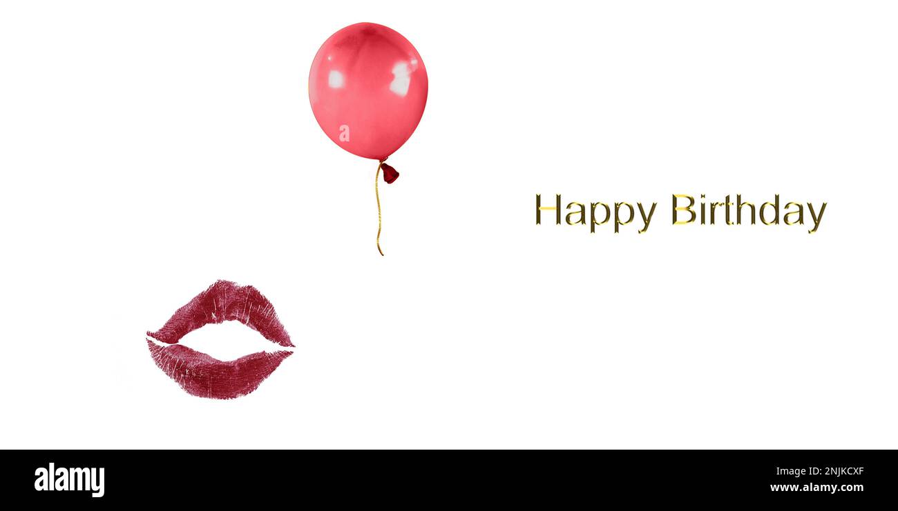 Happy birthday template in Cut Out Stock Images & Pictures - Alamy