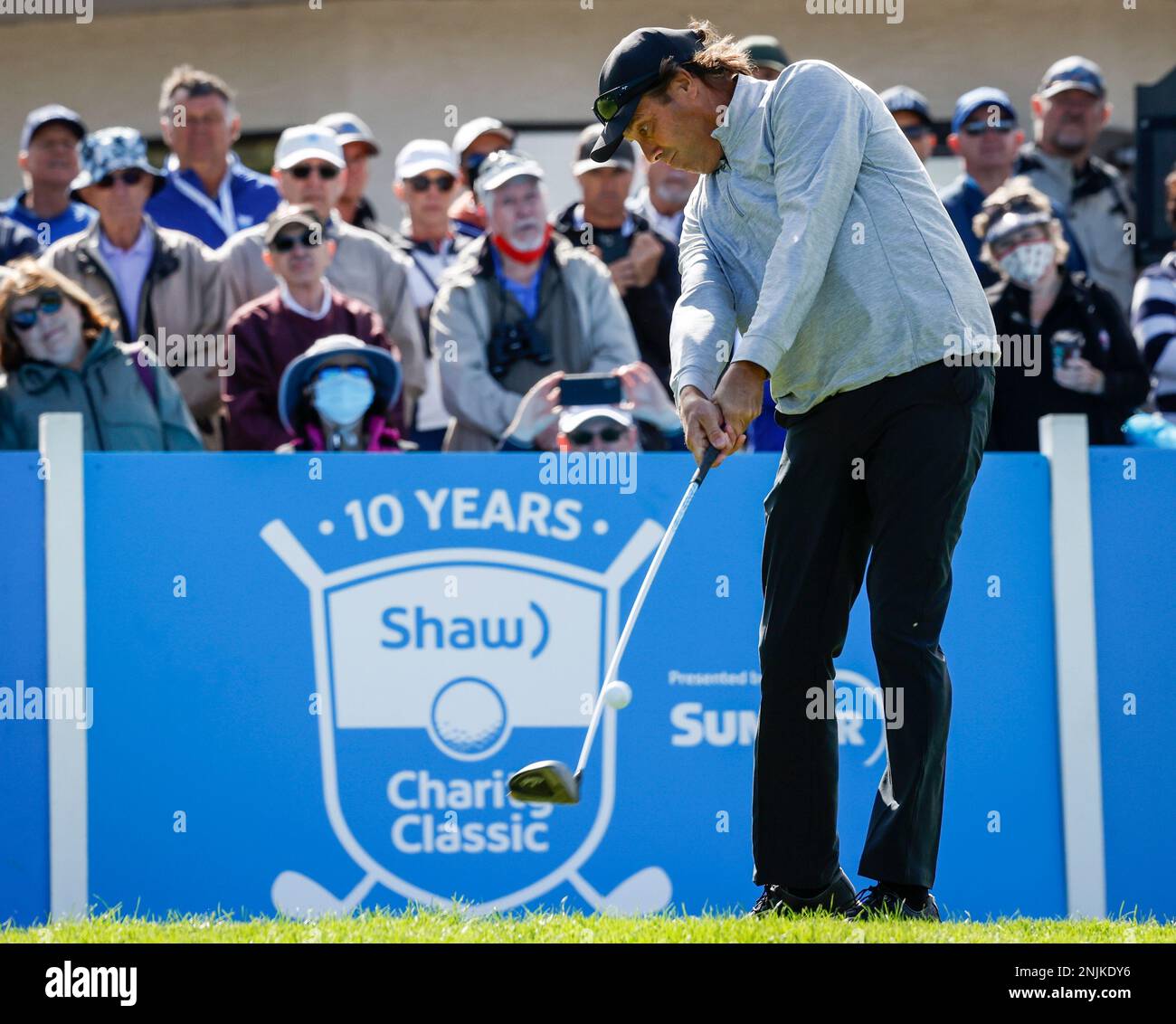Stephen Ames tees off during the PGA Tour Champion's Shaw Charity ...