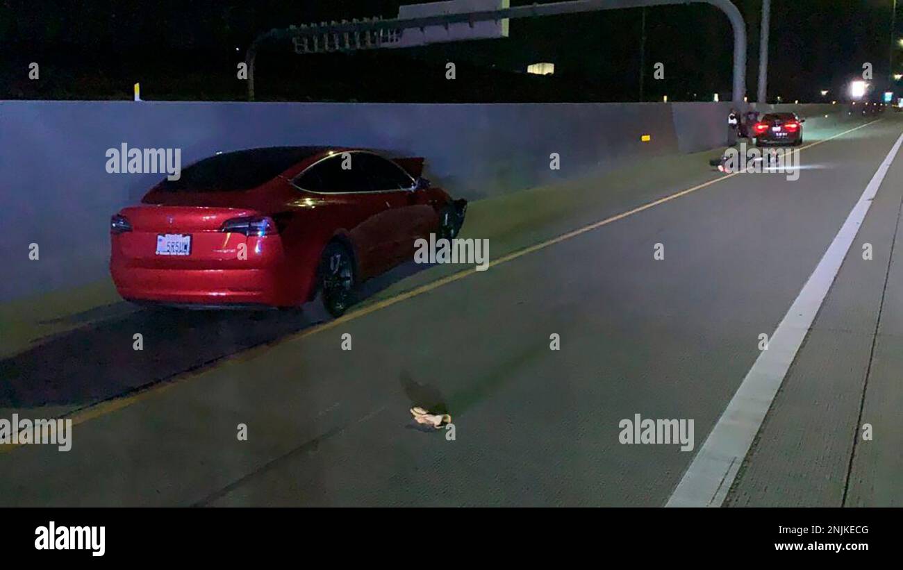 This photo provided by Utah Department of Public Safety shows the scene ...