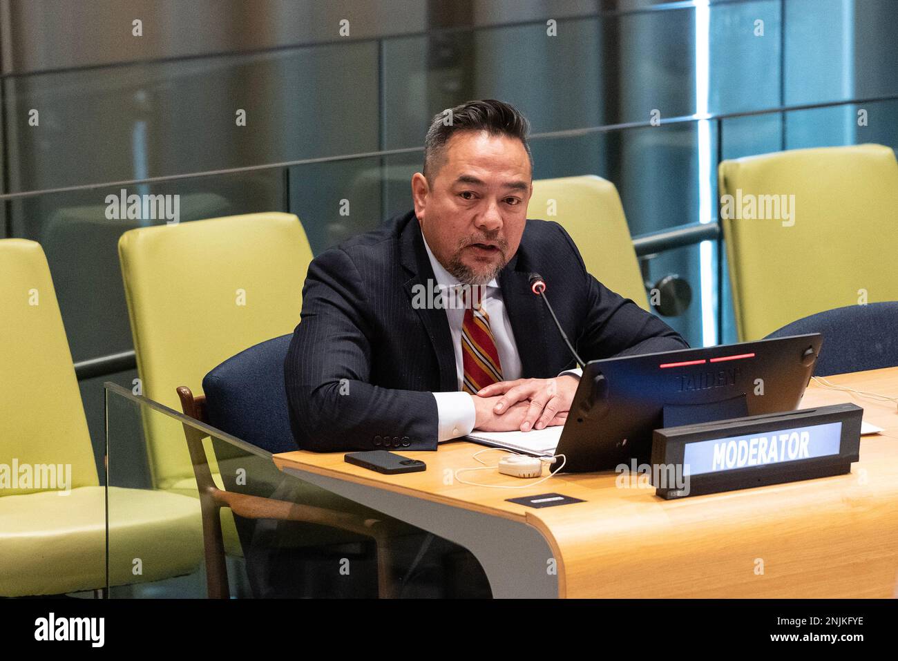 New York, New York, USA. 22nd Feb, 2023. Former United States ...