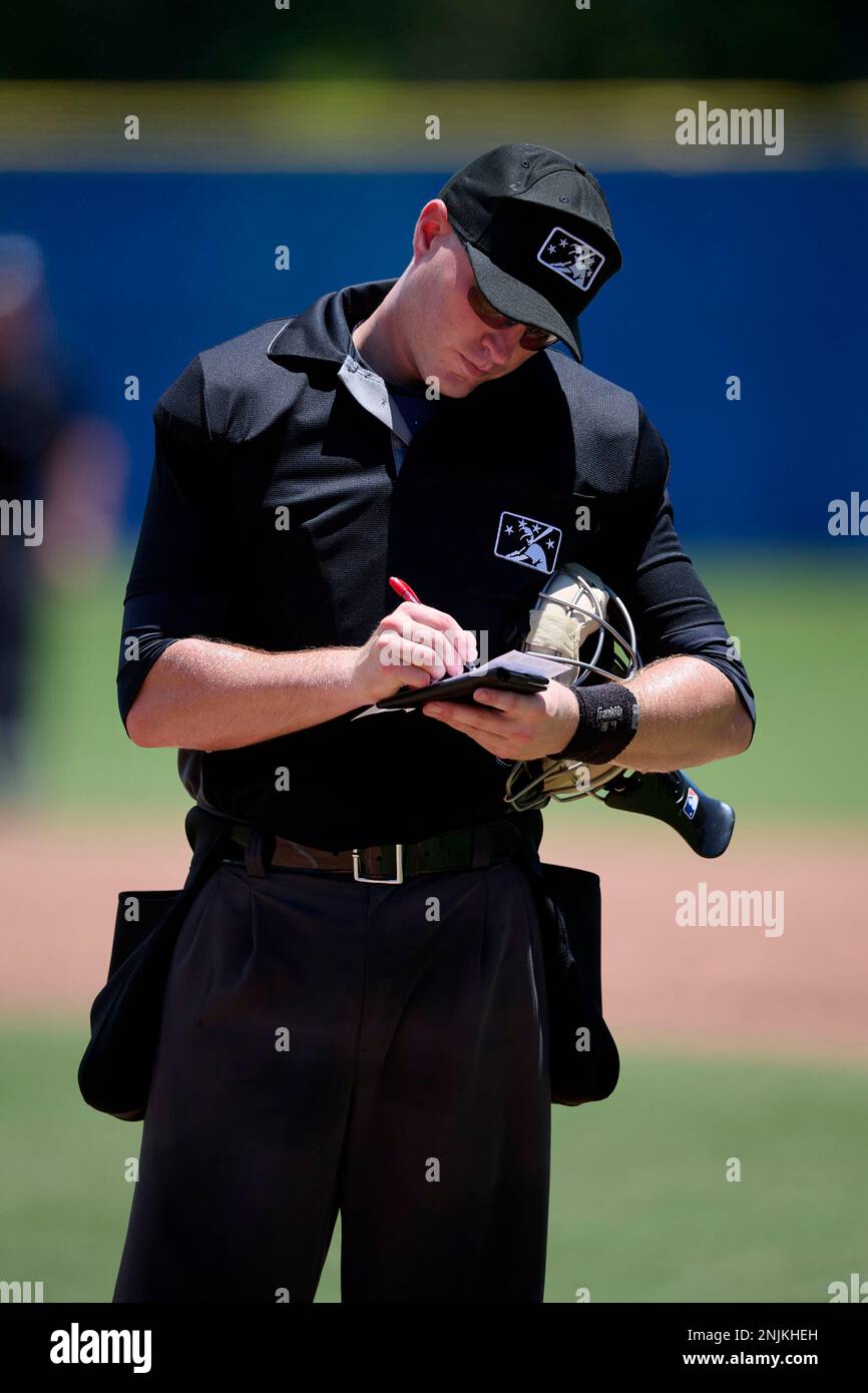Umpire William Paschal during a Florida Complex League baseball game ...