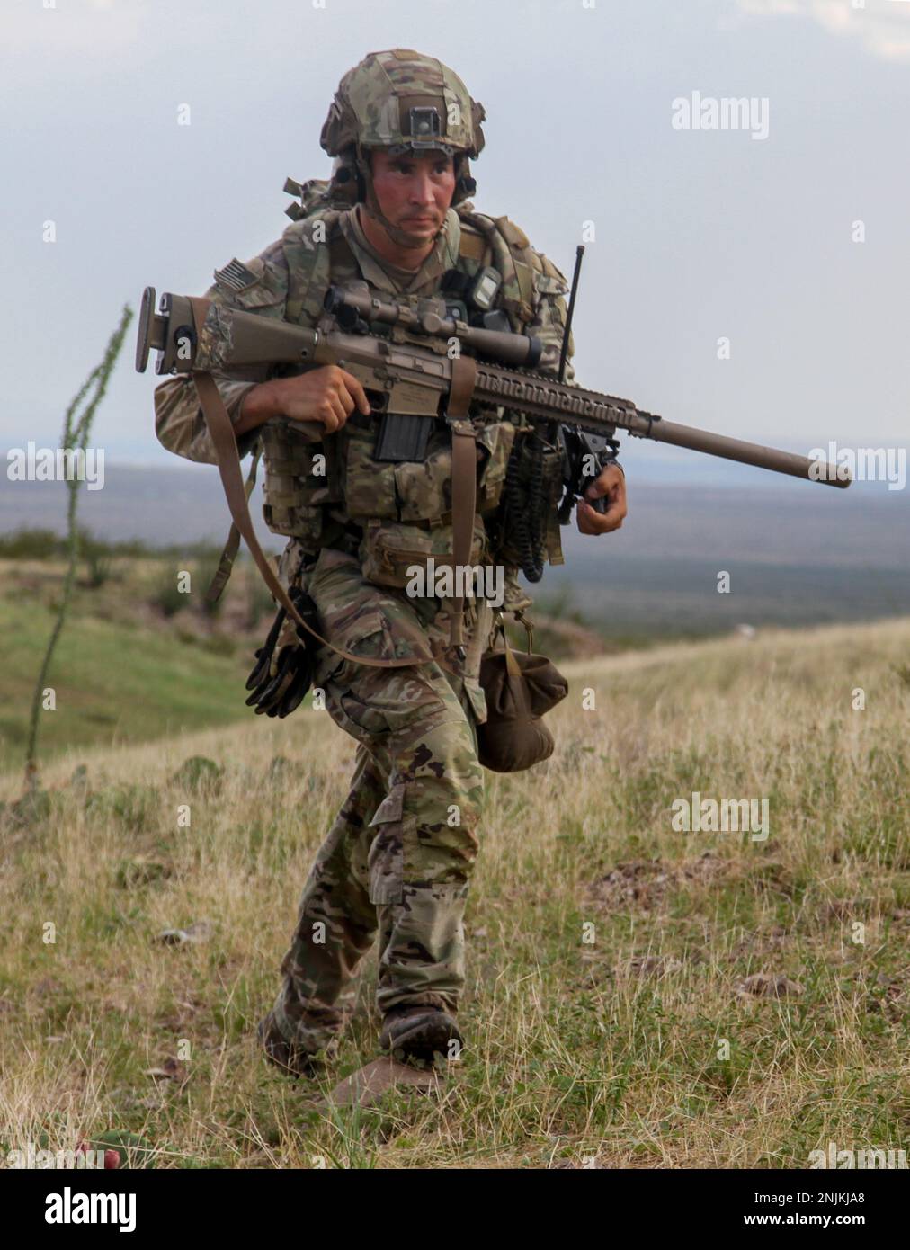 U.S. Army Staff Sgt. Andres Diaz, an infantryman assigned to ...