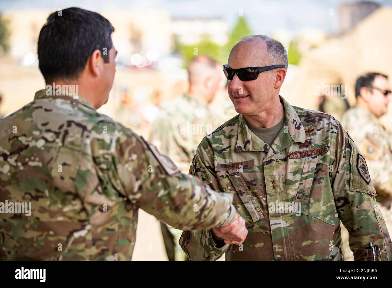 U.S. Air Force Maj. Gen. Stephen Jost, commander of the Joint Enabling ...
