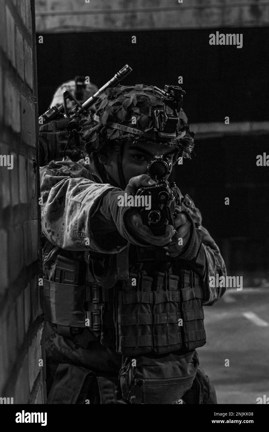 U.S. Marine Corps Lance Cpl. Jesus Chavez, an assault amphibious ...