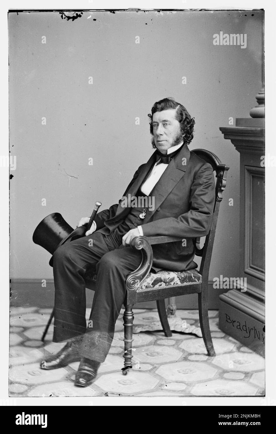 Portrait of Hon. Hamilton Fish, a prominent U.S. politician and ...