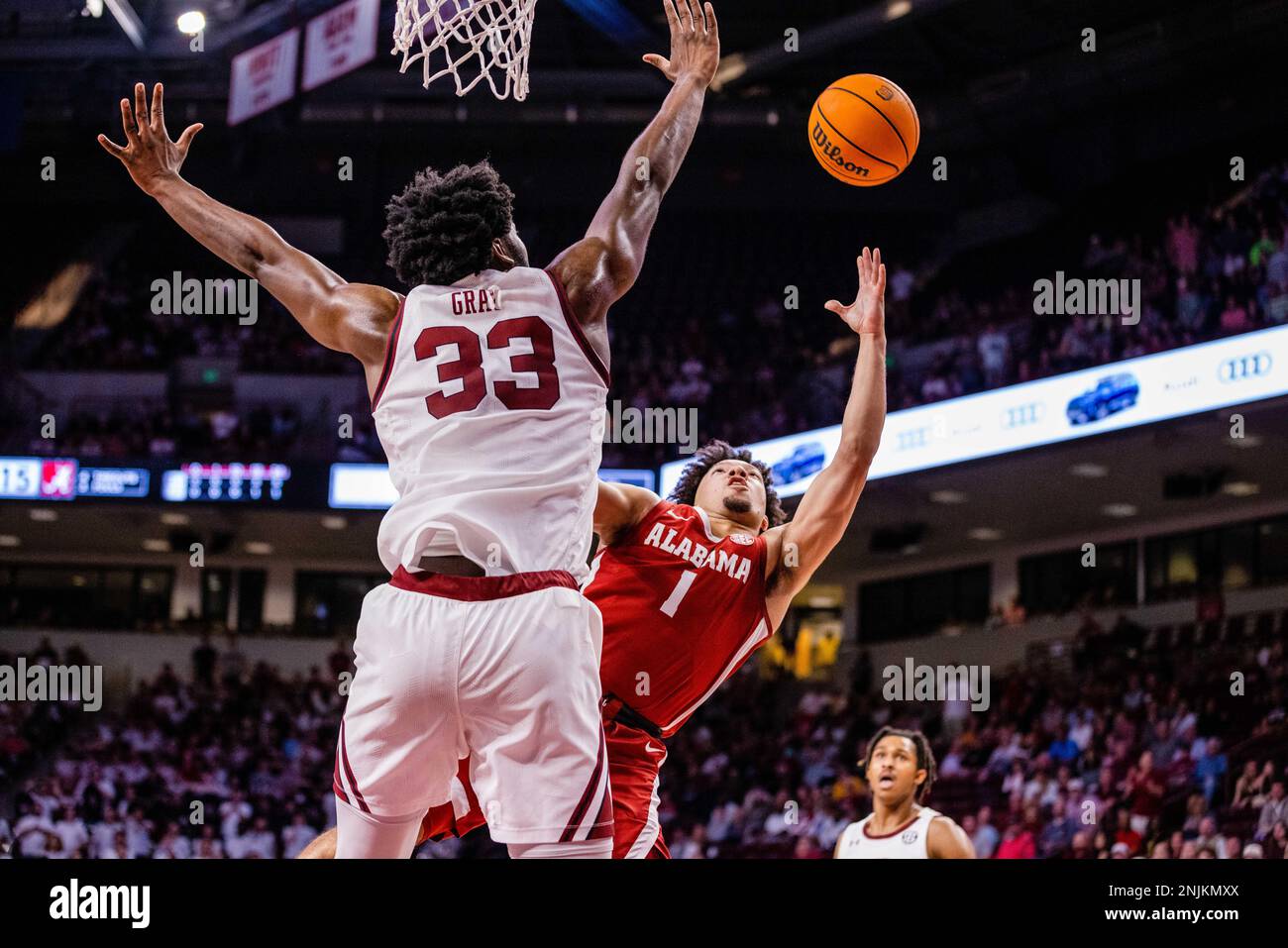 Columbia, SC, USA. 22nd Feb, 2023. South Carolina Gamecocks forward ...