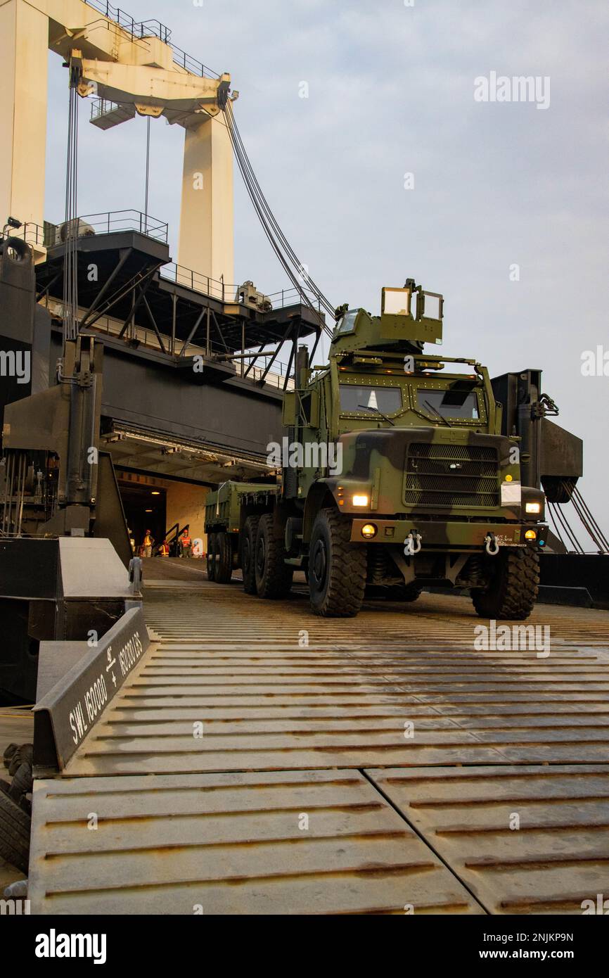 U.S. Marines with Combat Logistics Regiment 1, 1st Marine Logistic ...