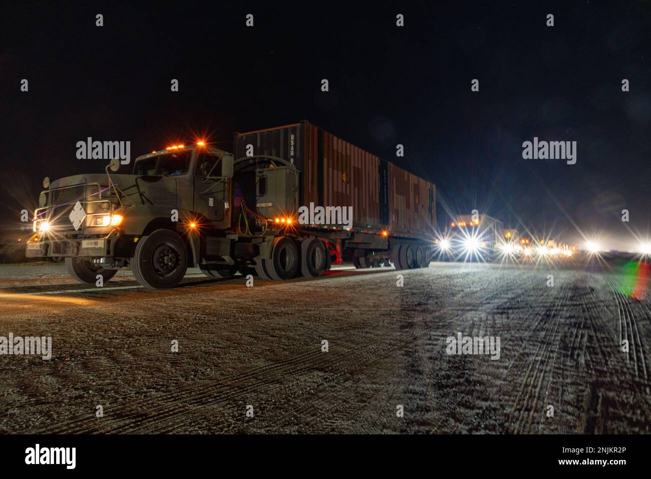 U.S. Army Soldiers with the 1113th Transportation Company, Task Force ...