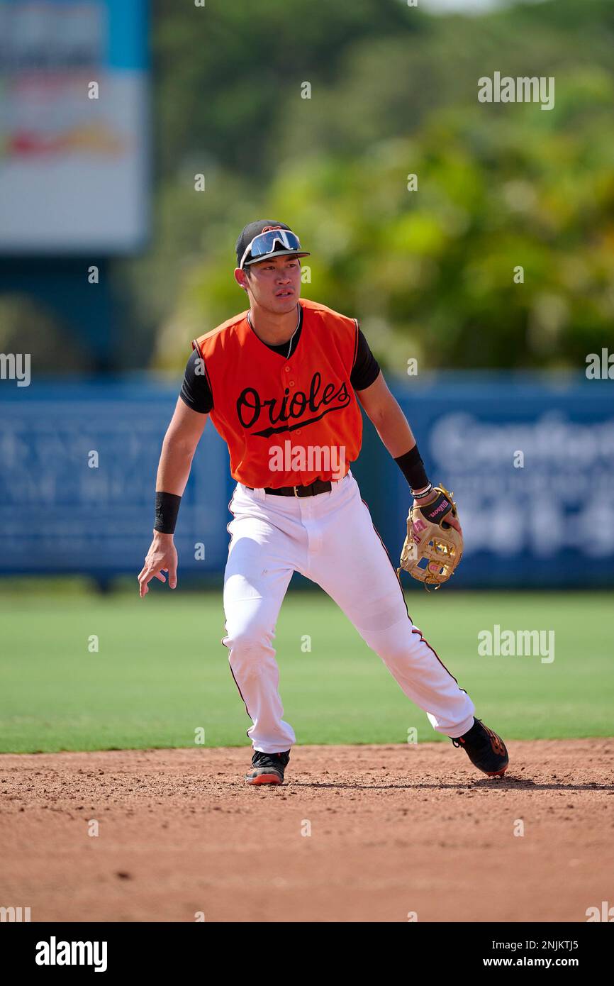 FCL Orioles shortstop Adam Crampton (10) during a Florida Complex ...