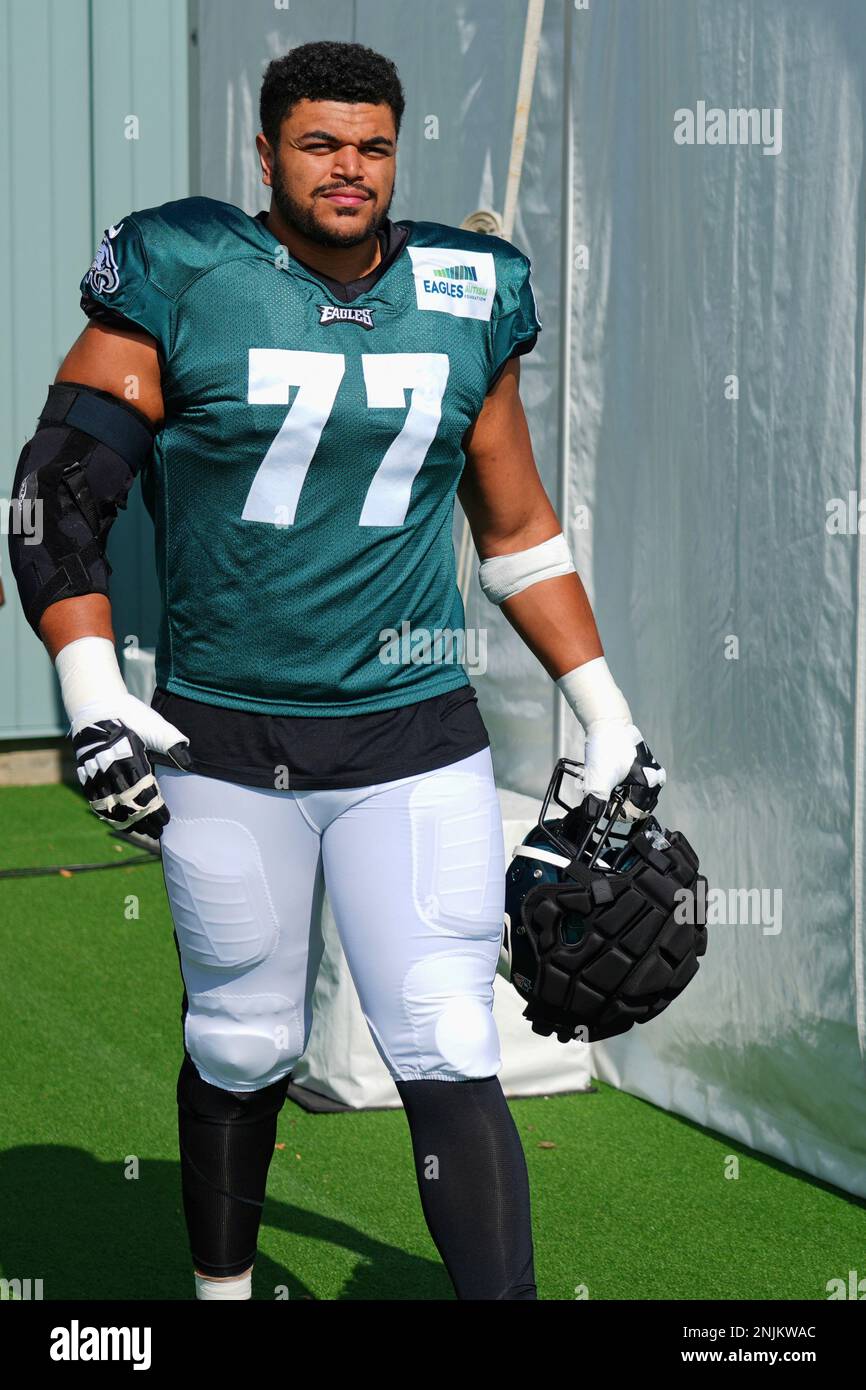 PHILADELPHIA, PA - AUGUST 02: Philadelphia Eagles offensive tackle ...