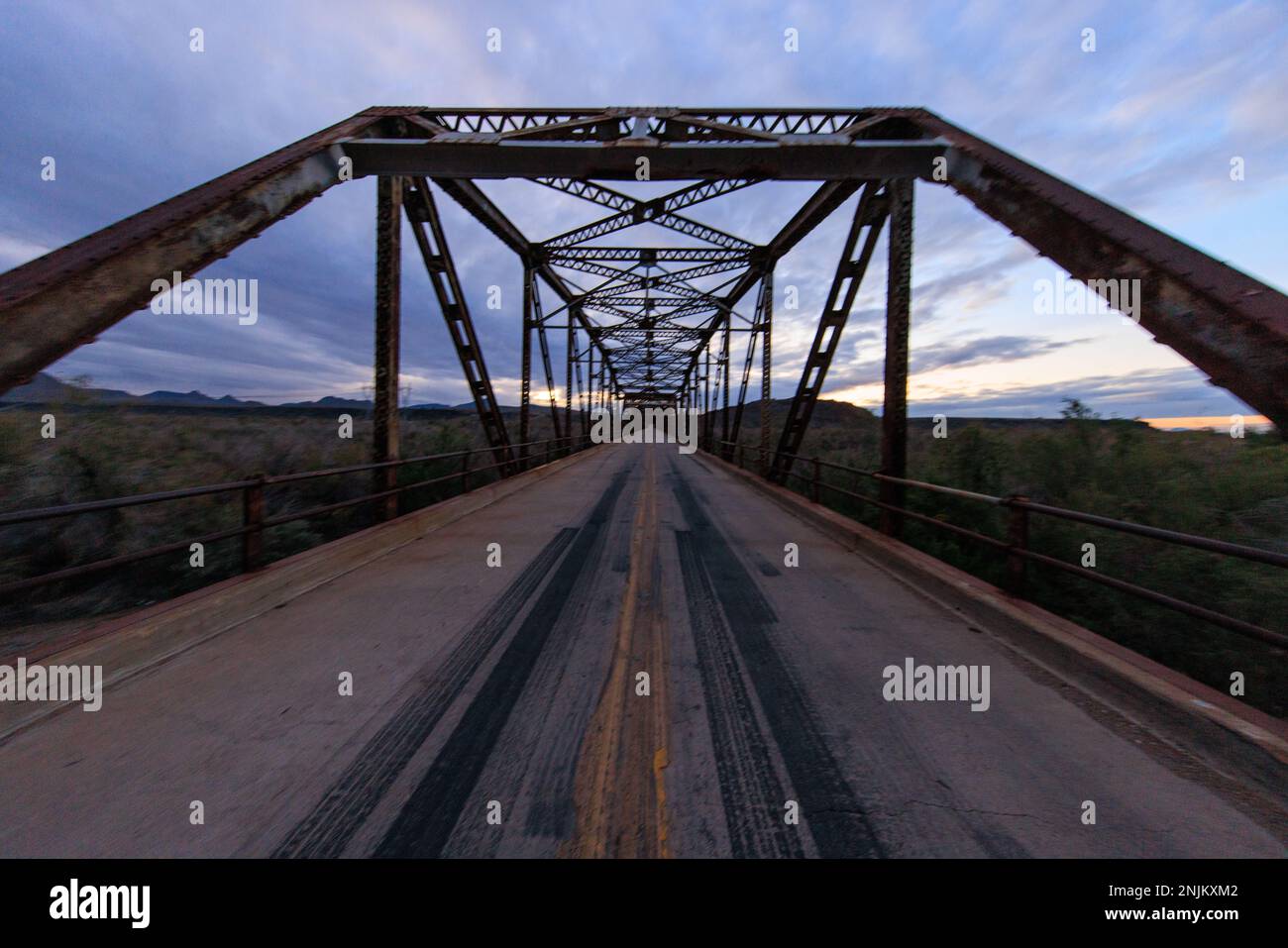Gillespie Dam Bridge Stock Photo - Alamy