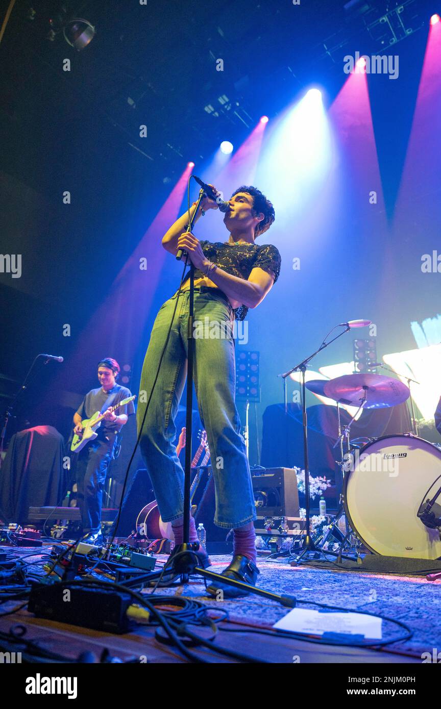 Samuel Holden Jaffe performs as Del Water Gap at The Eastern, Wednesday ...