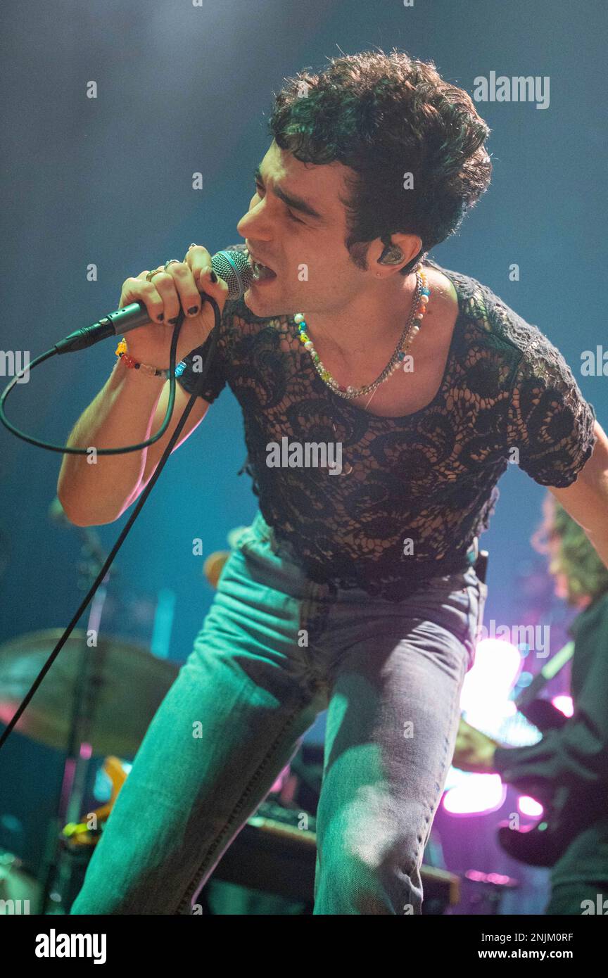 Samuel Holden Jaffe performs as Del Water Gap at The Eastern, Wednesday ...