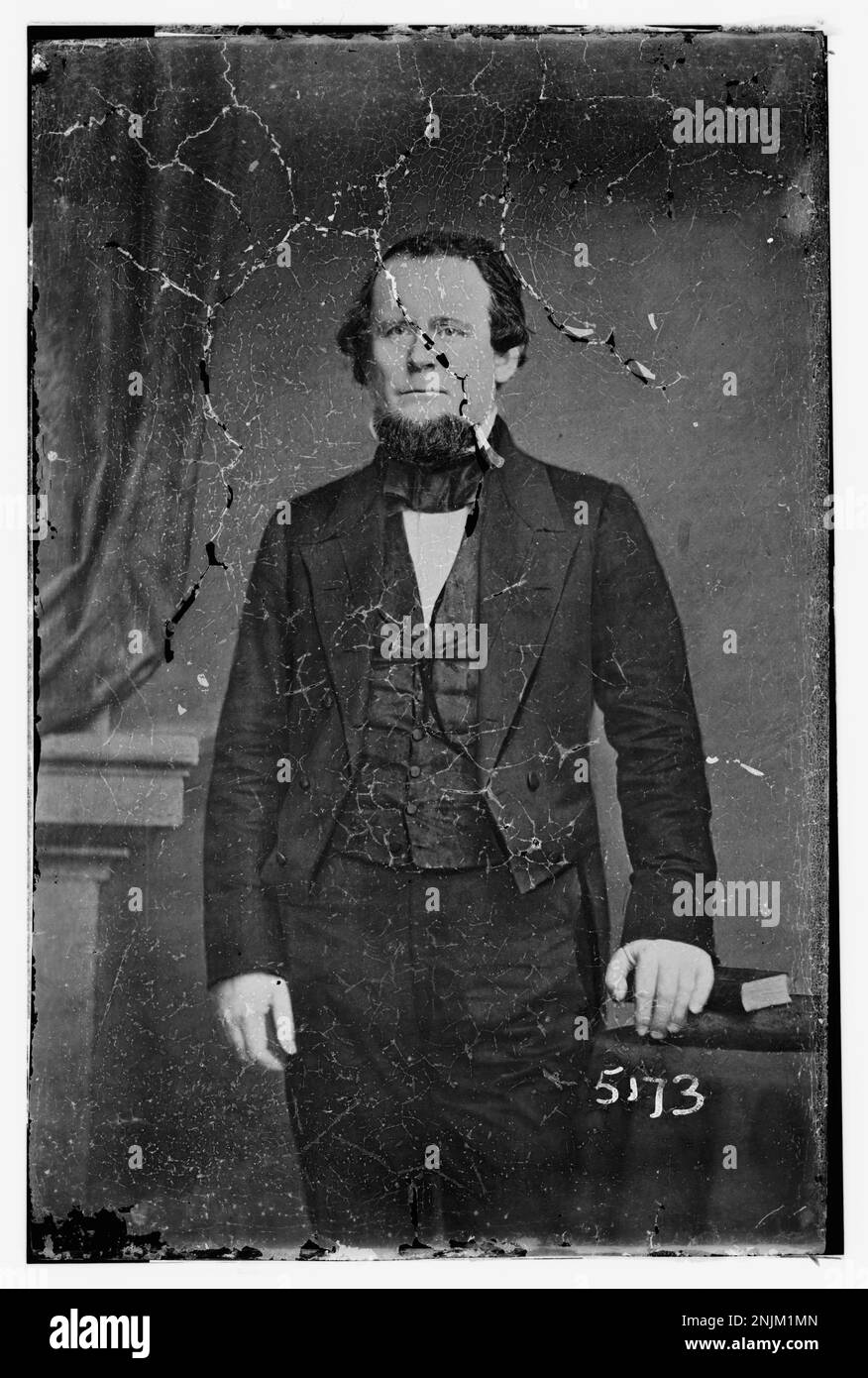 Portrait of Hon. William King Sebastian, a political figure from ...