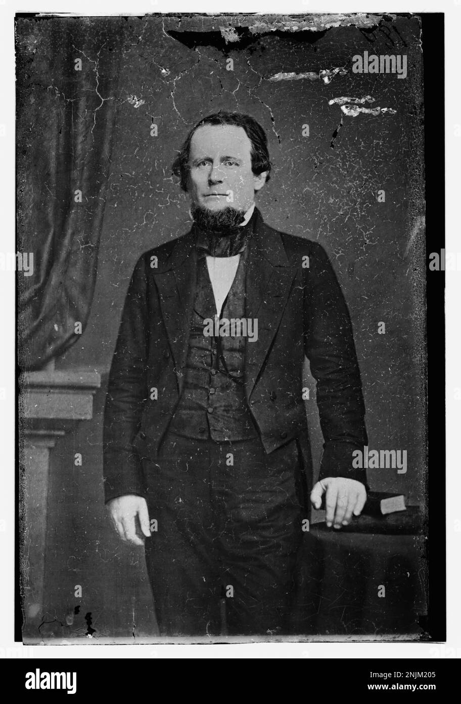 Portrait of Hon. Wm. King Sebastian, U.S. Senator from Arkansas, from ...