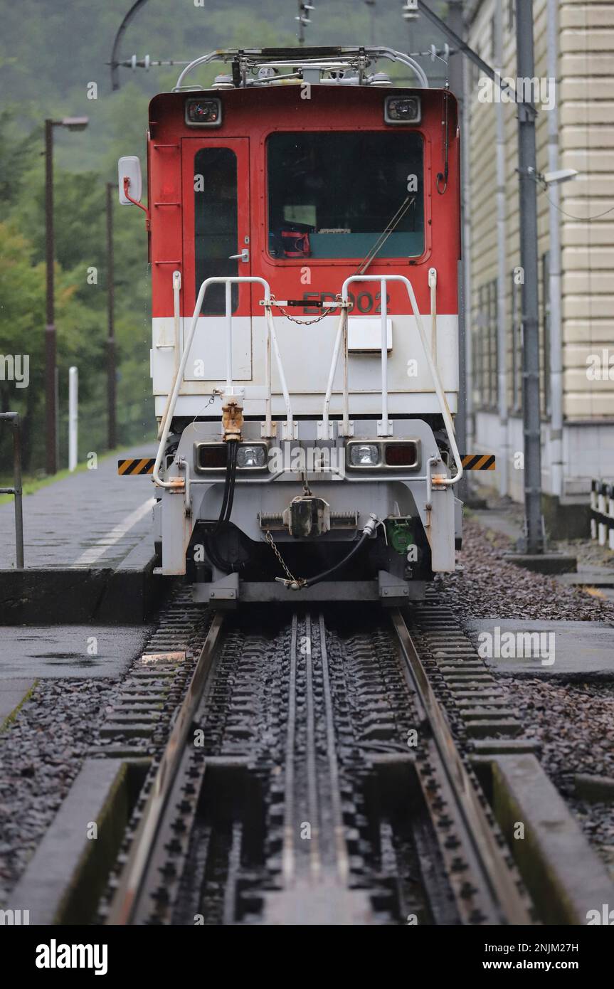 The Ōigawa Railway Ikawa Line runs in Kawane-honcho, Shizuoka ...
