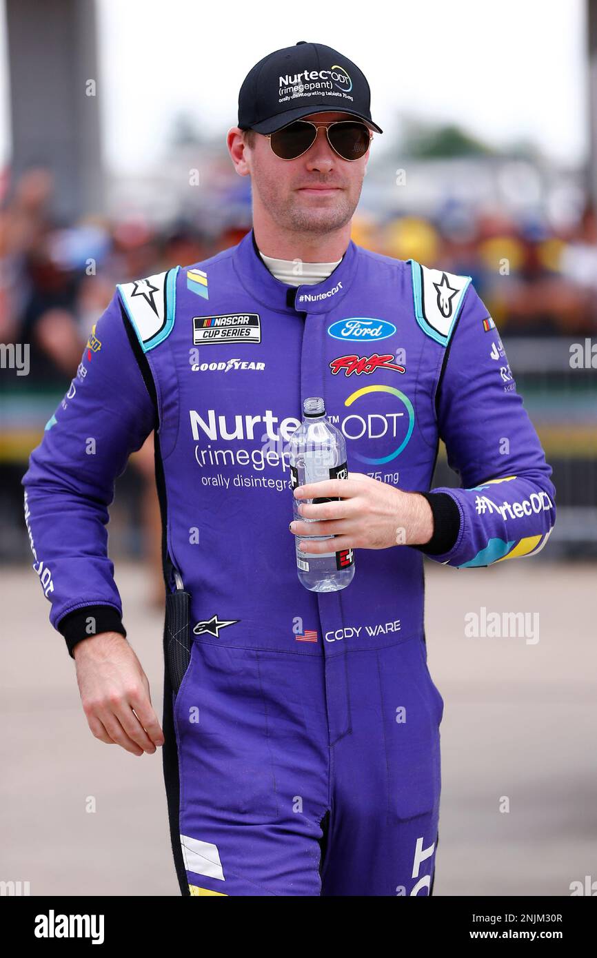 INDIANAPOLIS, IN - JULY 31: Cody Ware (#51 Rick Ware Racing Nurtec ODT ...