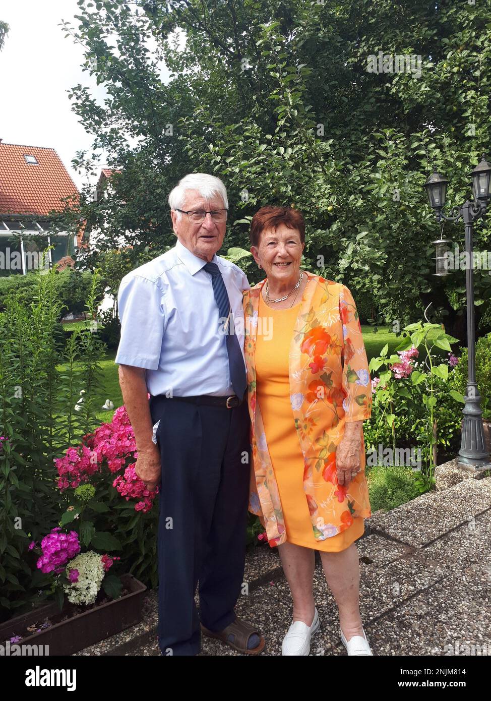 Hilde and her husband Ignaz recently celebrated their 65th wedding ...