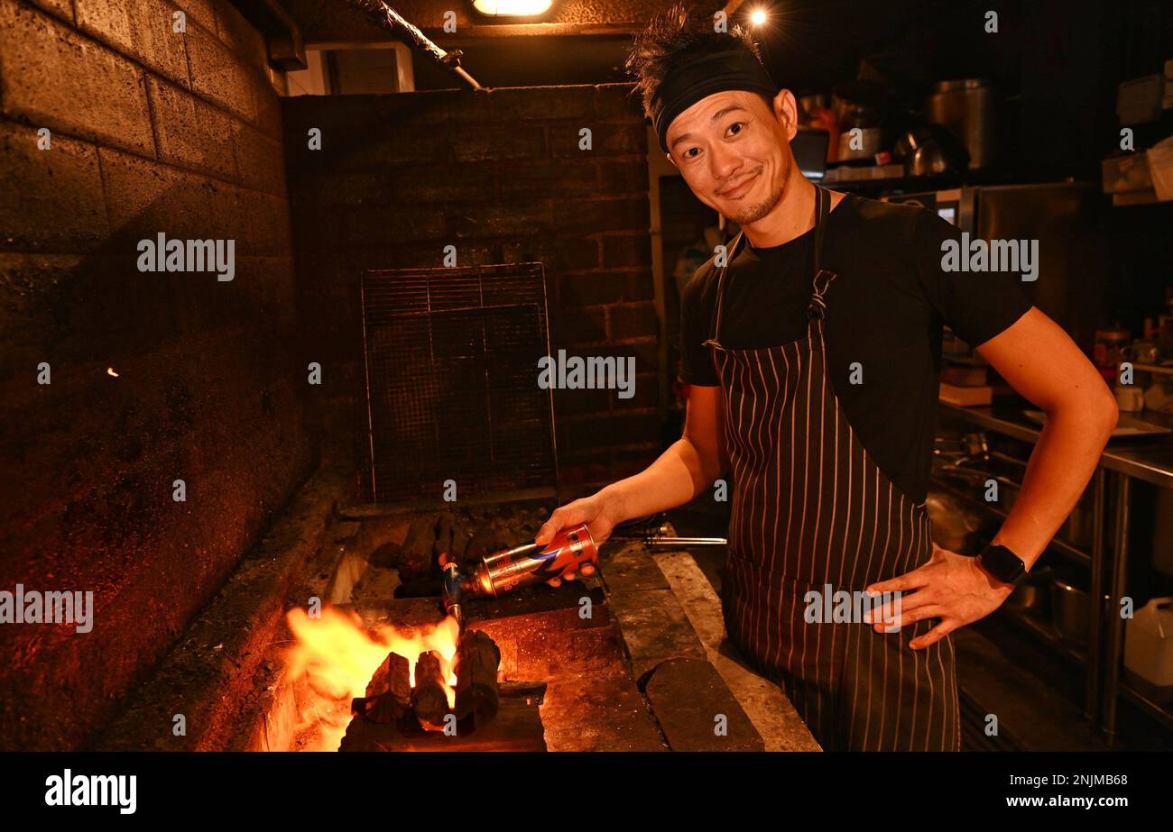 Self-taught chef Ivan Yeo in his kitchen at Blue Smoke gastropub, 15 ...