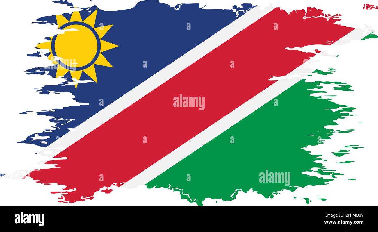 Namibian flag Stock Vector Images - Alamy