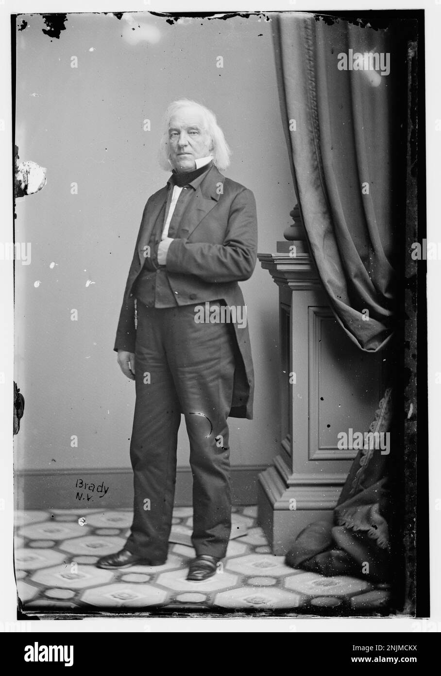 Portrait of Hon. Daniel S. Dickinson, political figure from New York ...