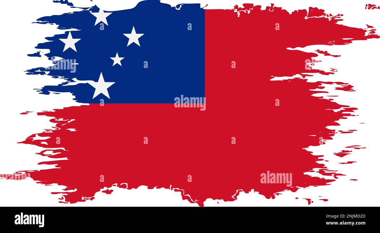 Samoan flag Cut Out Stock Images & Pictures - Alamy