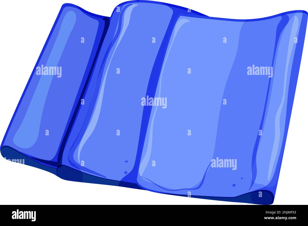 pilates fitness mat cartoon vector illustration sign Stock Vector Image ...