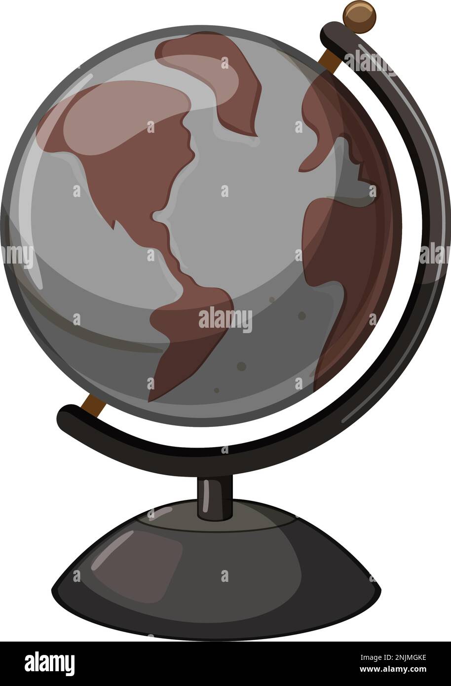 map globe cartoon vector illustration sign color Stock Vector Image ...