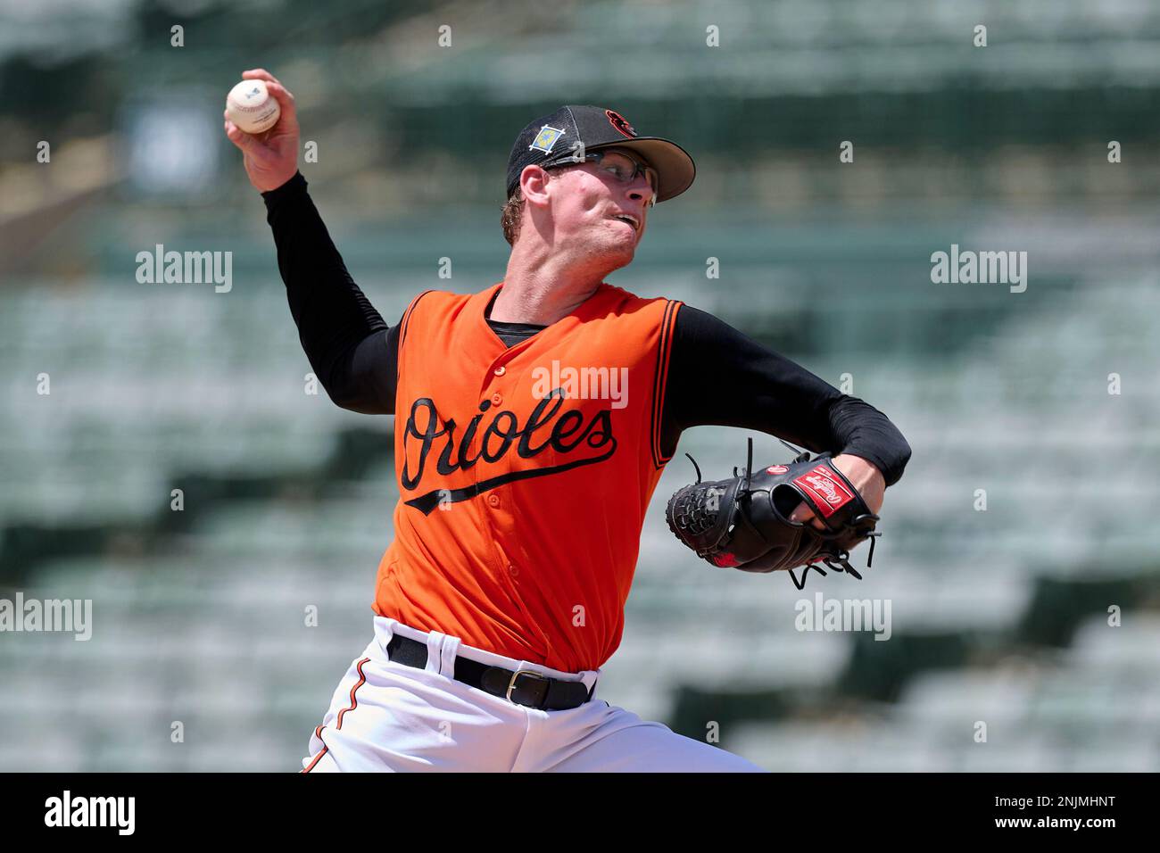 FCL Orioles pitcher Carson King (65) during a Florida Complex League ...