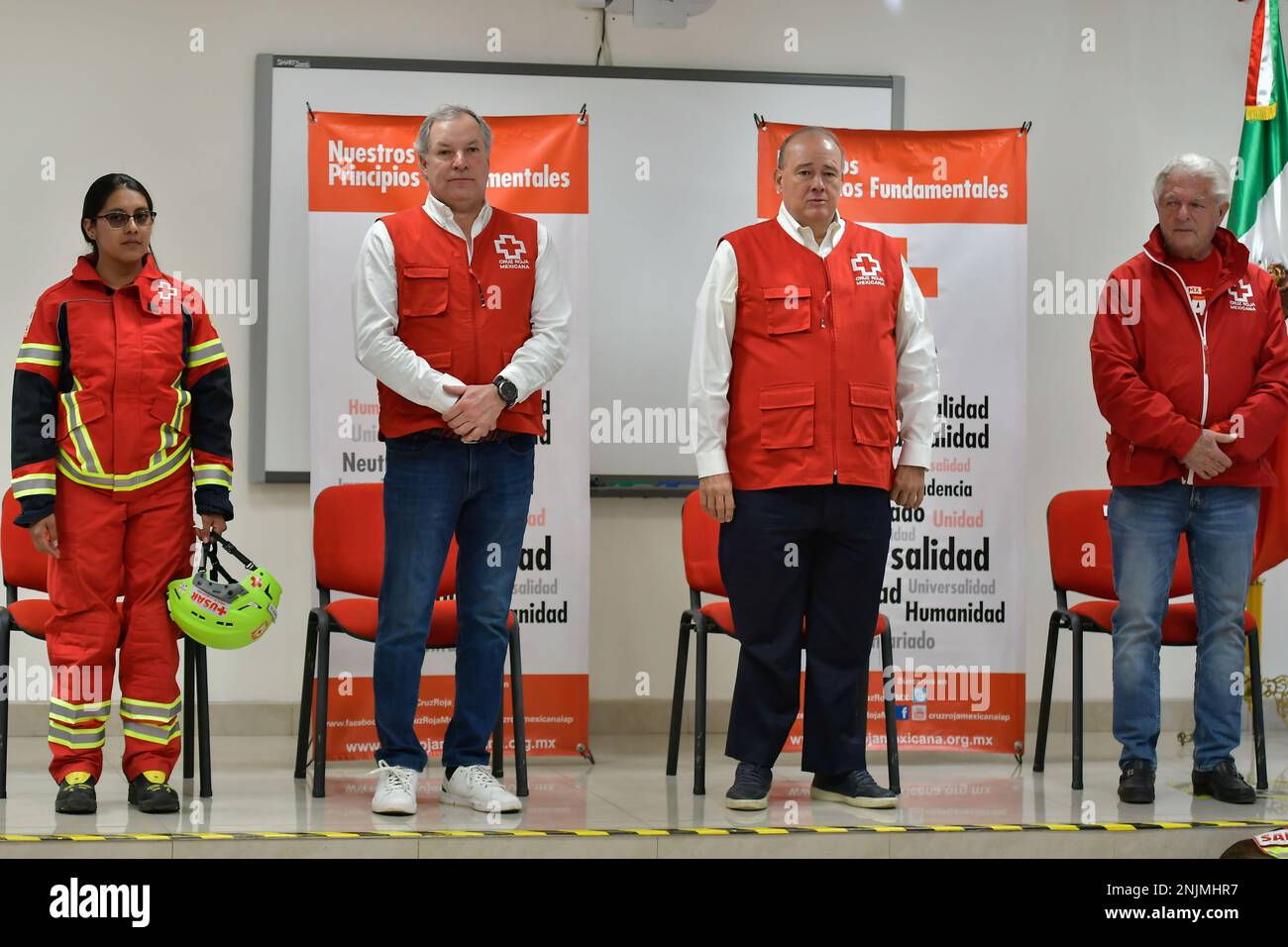 Non Exclusive: February 17, 2023 Toluca , Mexico : fifteen rescuers and ...