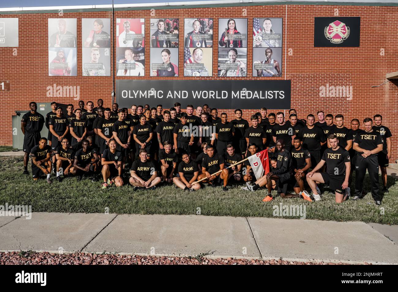 Soldier-athletes assigned to the World Class Athlete Program host a ...