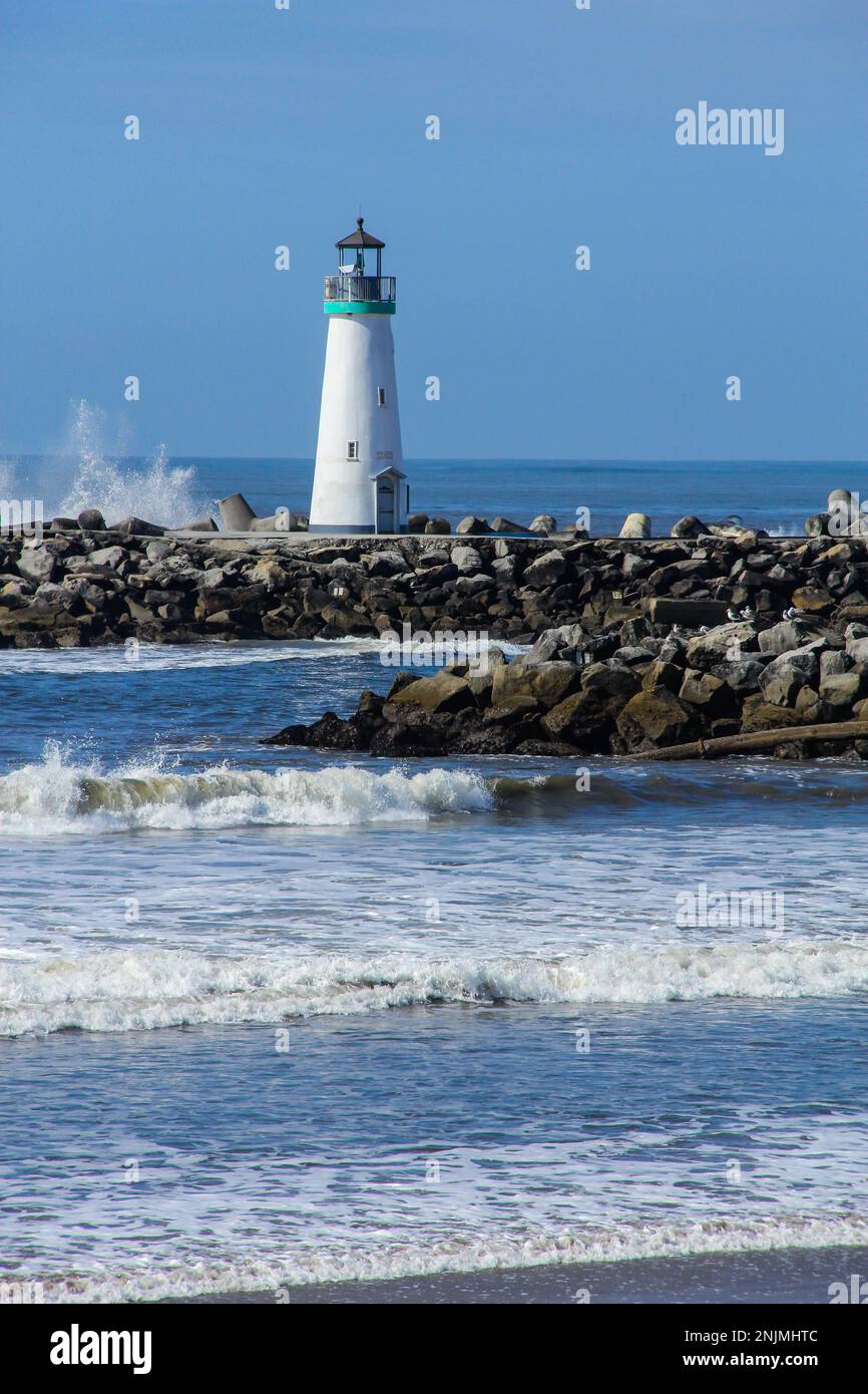 Santa Cruz lighthouse Stock Photo - Alamy