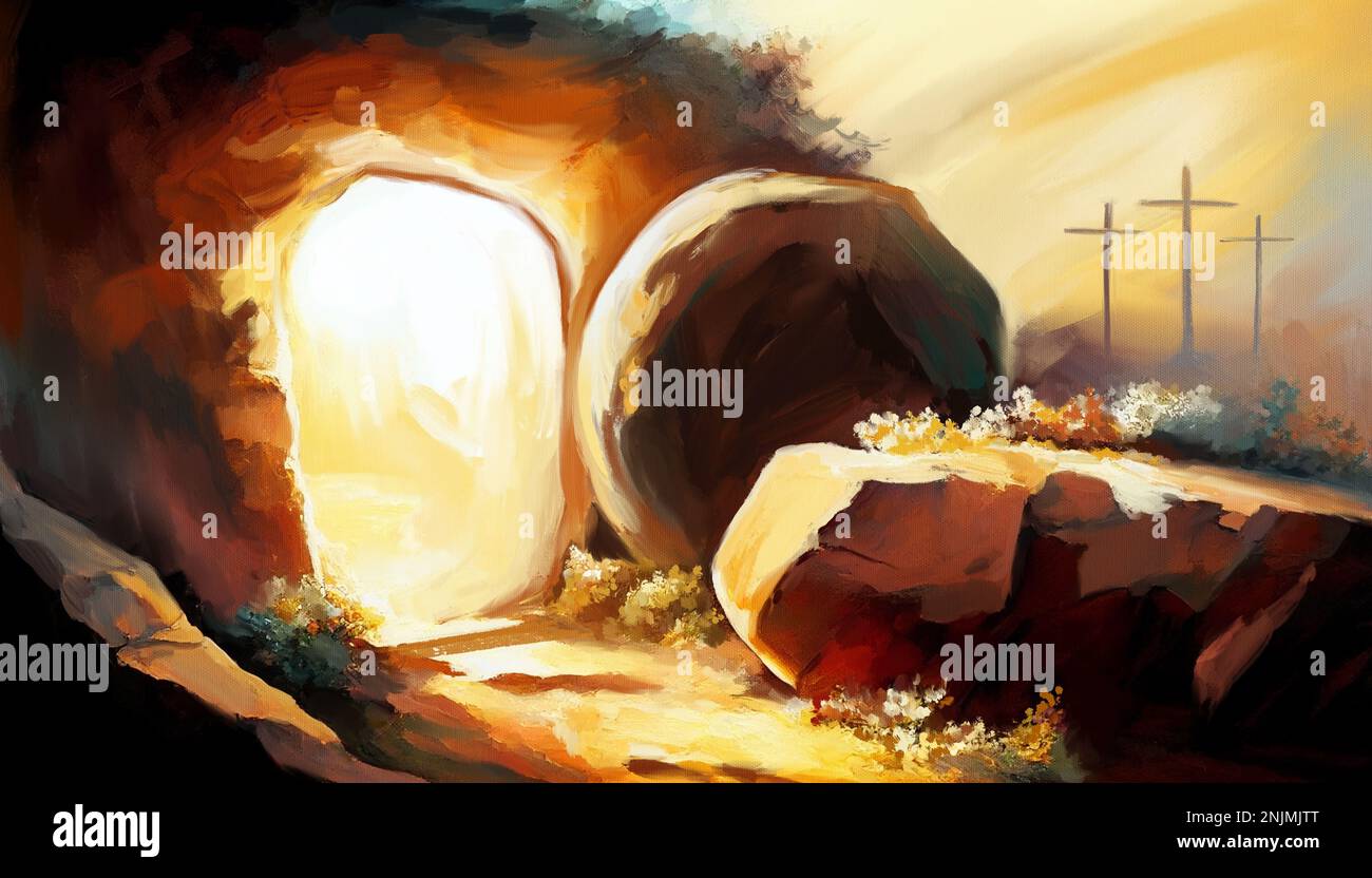 Happy Easter Empty Tomb