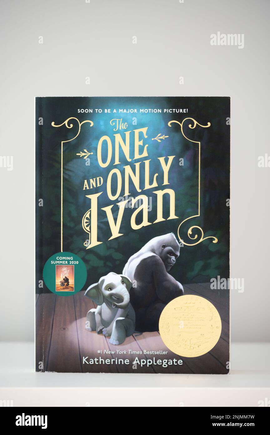 Calgary, Alberta - February 19, 2023: Cover of Katherine Applegate's ...